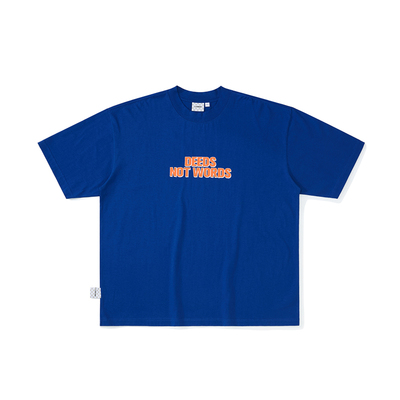 LAPRIMA标语印花圆领T恤