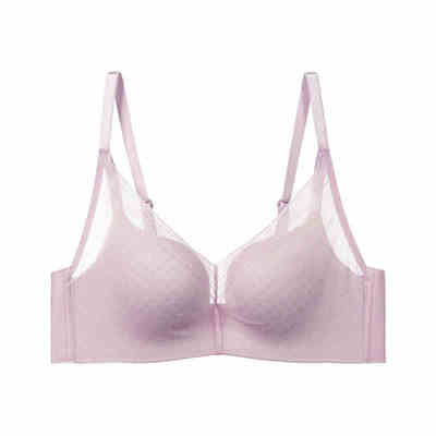 安莉芳中厚文胸女小胸无钢圈内衣