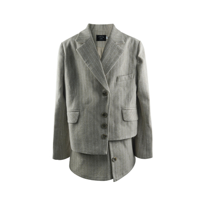 八盖pinkypiggy条纹西装套装