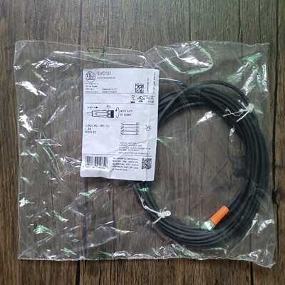议价全新原装正品 IFM易福门 EVC151  M8直插四芯连接线缆 现货销