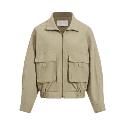 NONRESTRAIN通勤短款肌理感外套