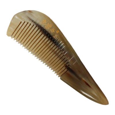 正宗卷发静电保健刮痧牛角梳子