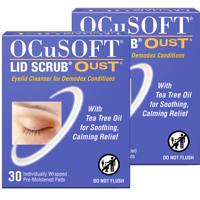 OCuSOFT茶树油专业除螨湿巾