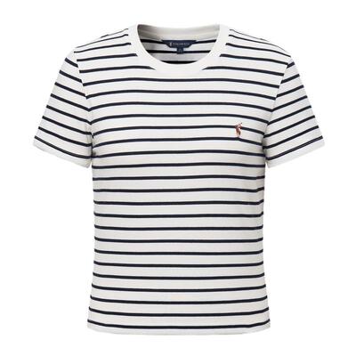 夏季透气女士短袖t恤显瘦上衣