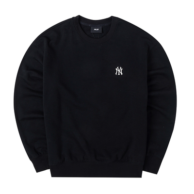 MLB圆领卫衣男装女装新款运动休闲服时尚情侣套头衫3AMTB0151