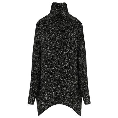 治愈系温暖熊猫色大毛衣