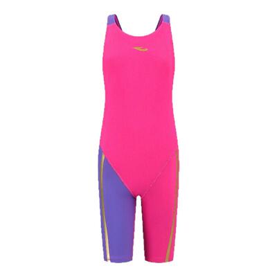 浩沙女童鲨鱼皮竞速快干泳衣