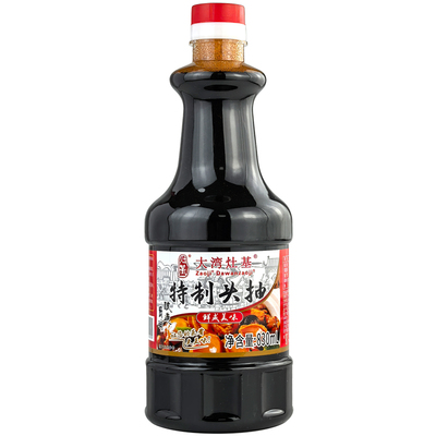 黄豆酿造灶基特级生抽酱油头抽