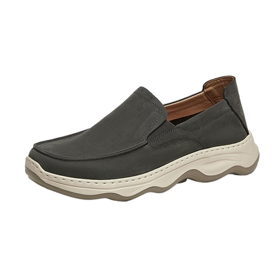 天美意春新款商场同款通勤一脚蹬男休闲皮鞋3VZ01CM5