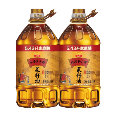 金龙鱼外婆乡小榨菜籽食用油