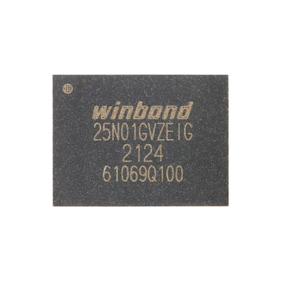 原装正品 贴片 W25N01GVZEIG WSON-8 3V  1Gb 串行NAND闪存芯片IC