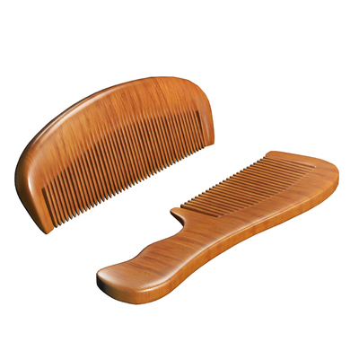 【中医推荐】老料桃木梳养护头皮