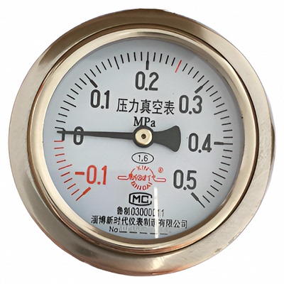 山东台式灭菌器真空表