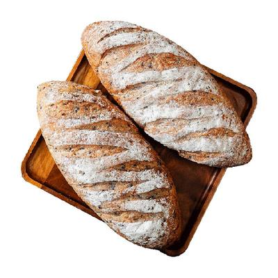 禾念全麦硬欧包面包510g×1箱