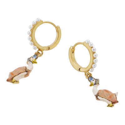 【彼得兔联名】Fable杰米玛珐琅彩耳环耳饰高级感小众设计送女友