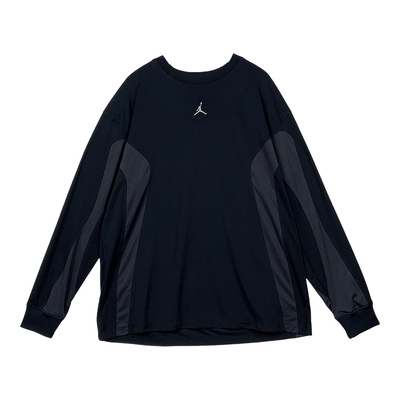 JORDAN耐克男针织衫2026春季新款篮球印花圆领长袖T恤IF1886-010
