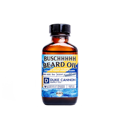 Duke Cannon-BUSCH 布希啤酒温暖檀香滋润强韧软化男士胡须油88ml