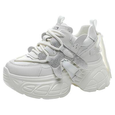 内增高老爹鞋女休闲鞋显脚小