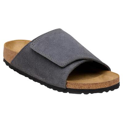 BIRKENSTOCK勃肯绒面革单带拖鞋