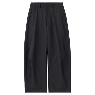 春上新PL复古老钱风弯刀休闲西裤