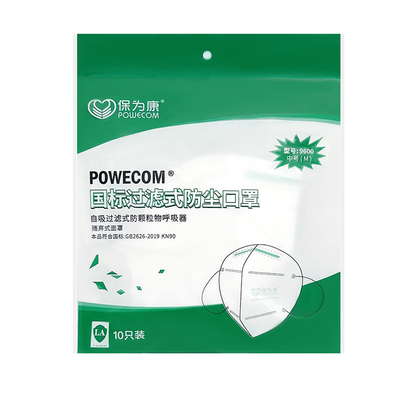 头戴式挂耳式保为康防尘口罩透气