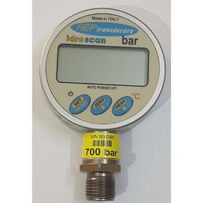 AEP IDROSCAN DIGITAL PRESSURE INDICATOR GAUGE 0700 bar IDRO.