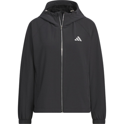 Adidas/阿迪达斯正品2025夏季款女士连帽耐穿户外运动外套KC0028