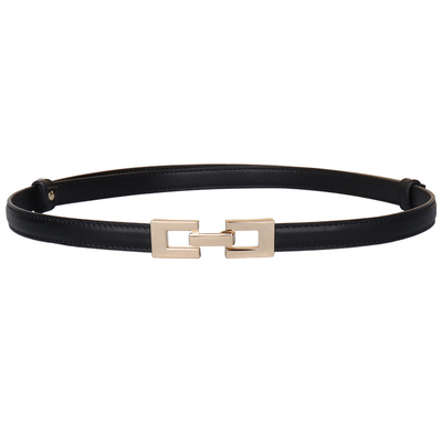 朗斯·茹斯女士真皮合金扣腰带