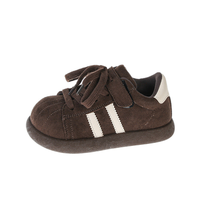 韩版儿童德训鞋春秋女童复古