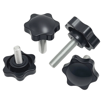 304不锈钢梅花星型胶头手拧螺丝