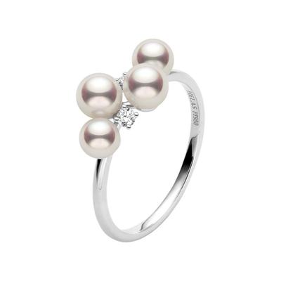 HELAS赫拉Akoya海水珍珠星韵戒指