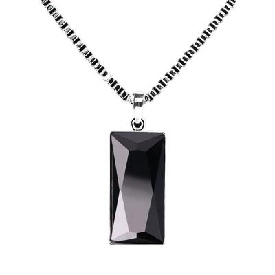 法国项链IDEE纯银简约吊坠男