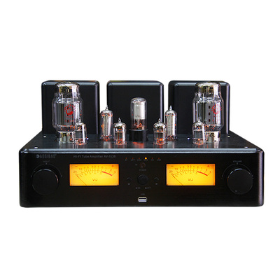 HIFI发烧级KT88纯胆机APTX无损蓝牙U盘播放家用电子管功放音响