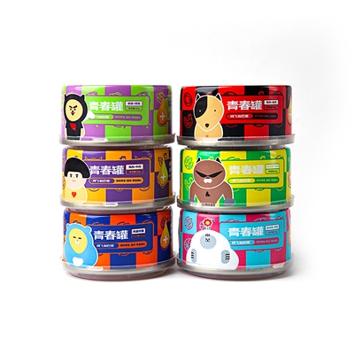 阿飞和巴弟青春罐零食汤罐
