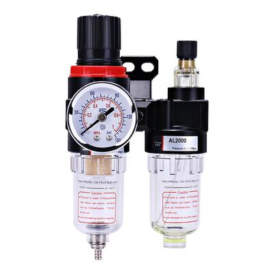 AFC2000油水分离器AFR空压机AL气动二联件气源处理气泵空气过滤器