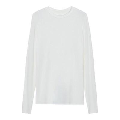 木岸muan凯特打底春秋新款潮流极简百搭上衣宽松T恤女D-DG3-6820