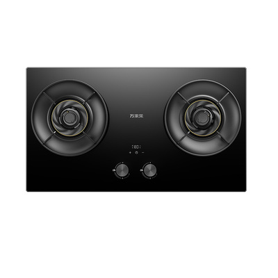 万家乐H6PRO燃气灶定时嵌入式天然气双灶煤气灶厨房家用灶具C6R1