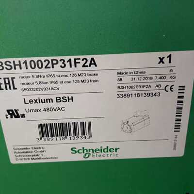 议价宝花FAA1322并条全新施耐德伺服电机BSH1002P31F2A