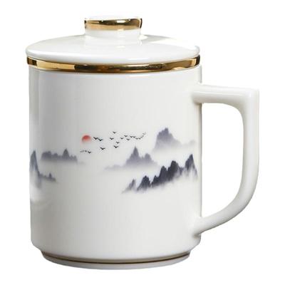 高颜值泡茶杯带礼盒送人自用皆宜