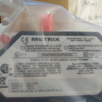 议价ST5484E-132-114-00美国Metrix4850-020传感器ST5491E-024-51