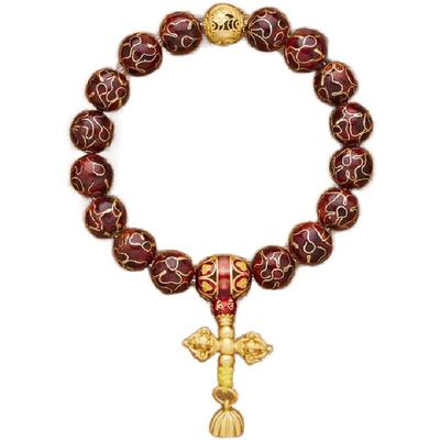 雍和门掐丝珐琅景泰蓝手镯