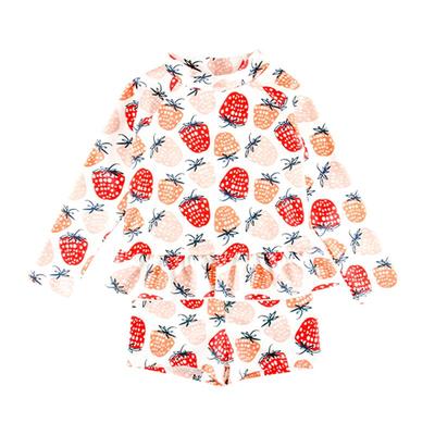 高品质Momasong女童泳衣分体宝宝