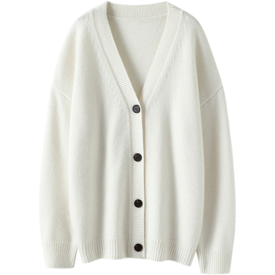 启超高端100%纯山羊绒衫