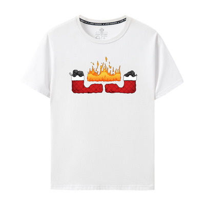 2026短袖T恤詹姆斯同款圣诞节配色衣服男款印花大码logo23号james