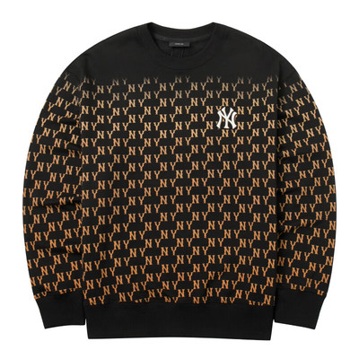 MLB男女款潮流复古渐变圆领卫衣