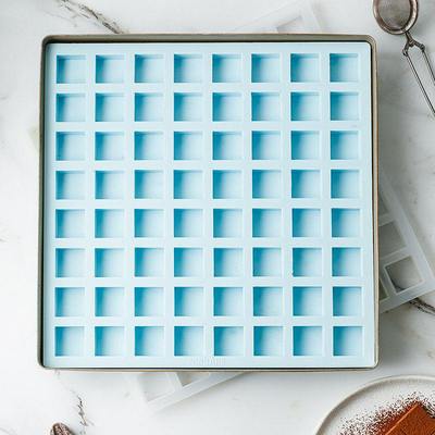 新疆包邮法焙客矽胶冰格巧克力正方形太妃糖方糖家用烘焙自制生巧