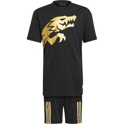 Adidas/阿迪达斯正品当季新款乐高联名跑步短袖运动套装GN6822
