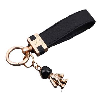 汽车钥匙扣男士高档车钥匙挂件鳄鱼皮钥匙挂饰奔驰宝马奥迪精致潮