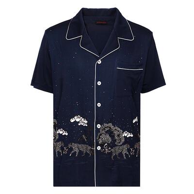 Aimermen丝滑家居上衣ns41e322