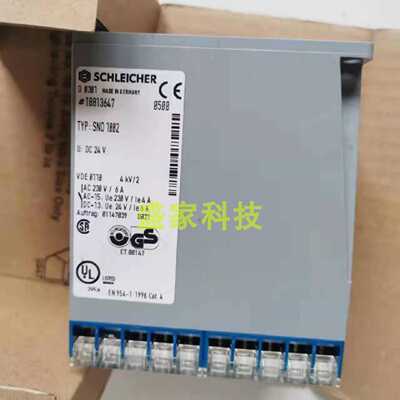 议价原装正品德国SCHLEICHER施莱西尔SN0 1002安全继电器SNO1002